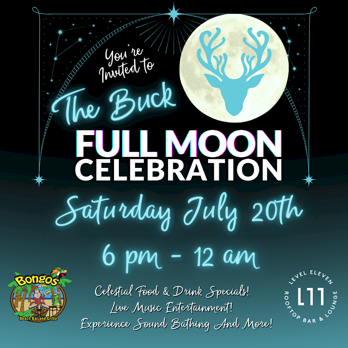 BUCK FULL MOON CELEBRATION
